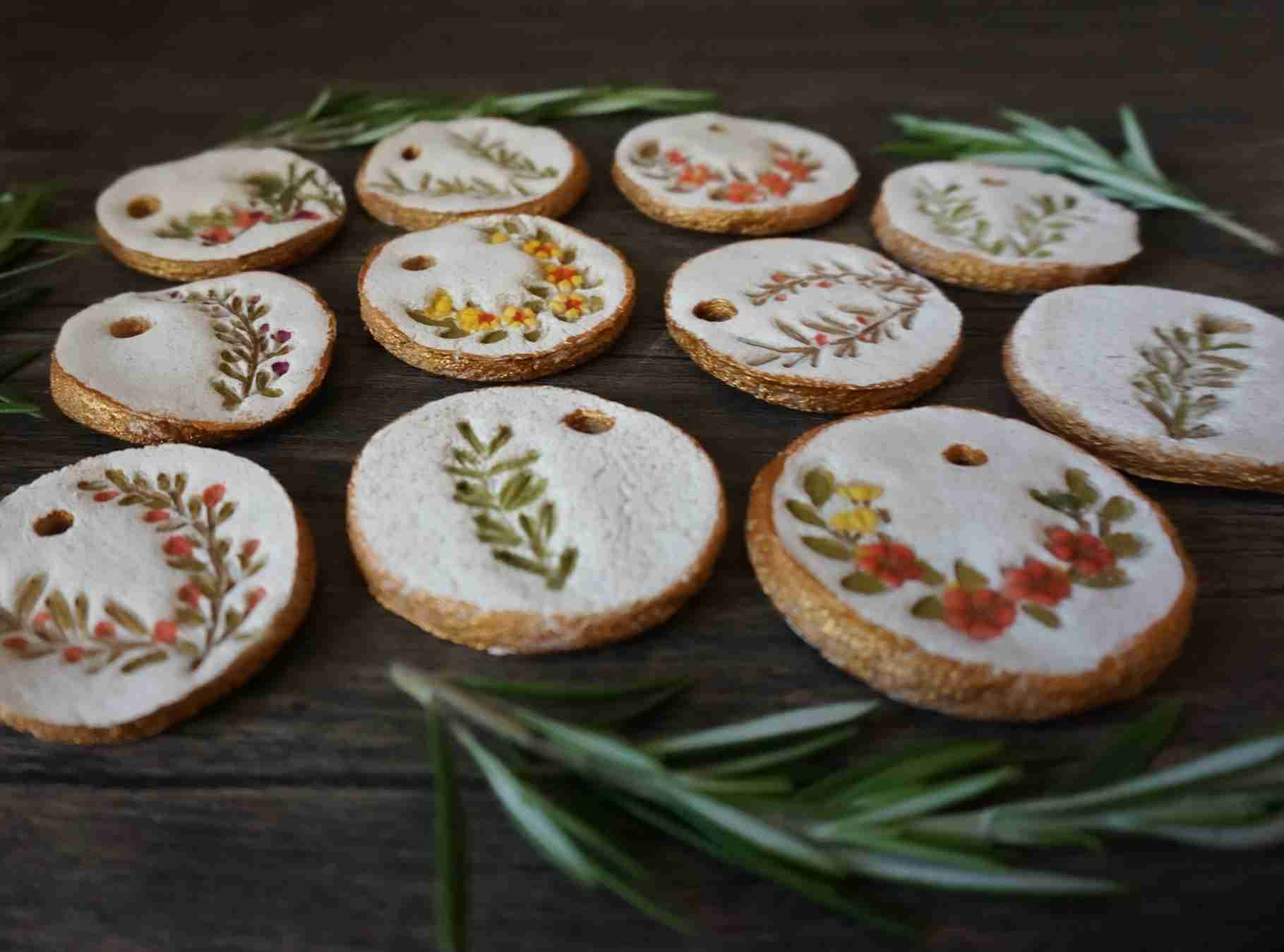 How To Make Salt Dough Ornaments Or Gift Tags - The Outdoor Apothecary