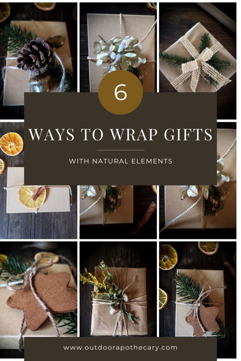 How To Wrap Gifts 6 Ways With Sustainable, Handmade, And Natural ...