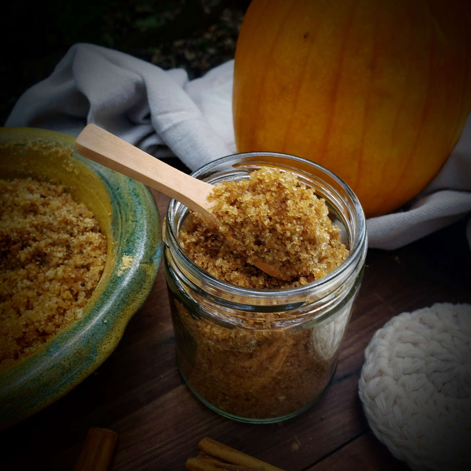 Easy DIY Autumn Spice Sugar Scrub - The Outdoor Apothecary