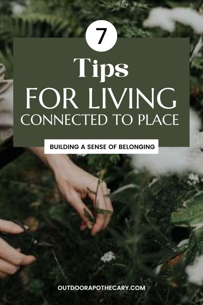 How To Live Connected To Place: 7 Tips For Building A Strong Sense Of ...