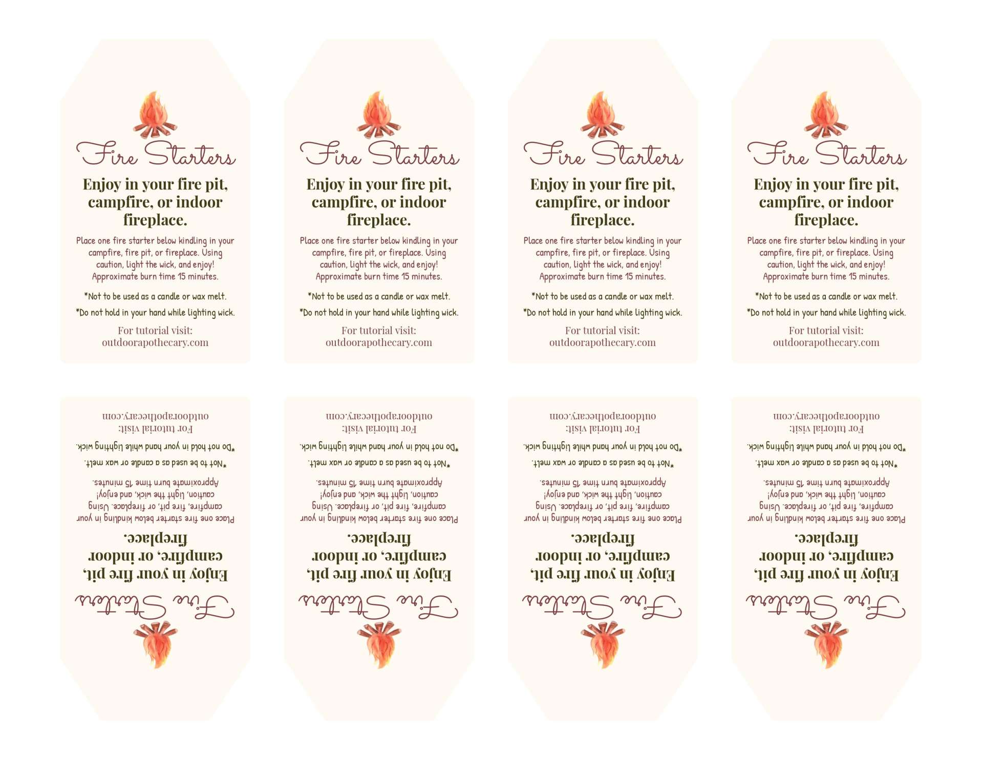 DIY Fire Starters: Charming Homemade Gifts & Printable Tags - The ...