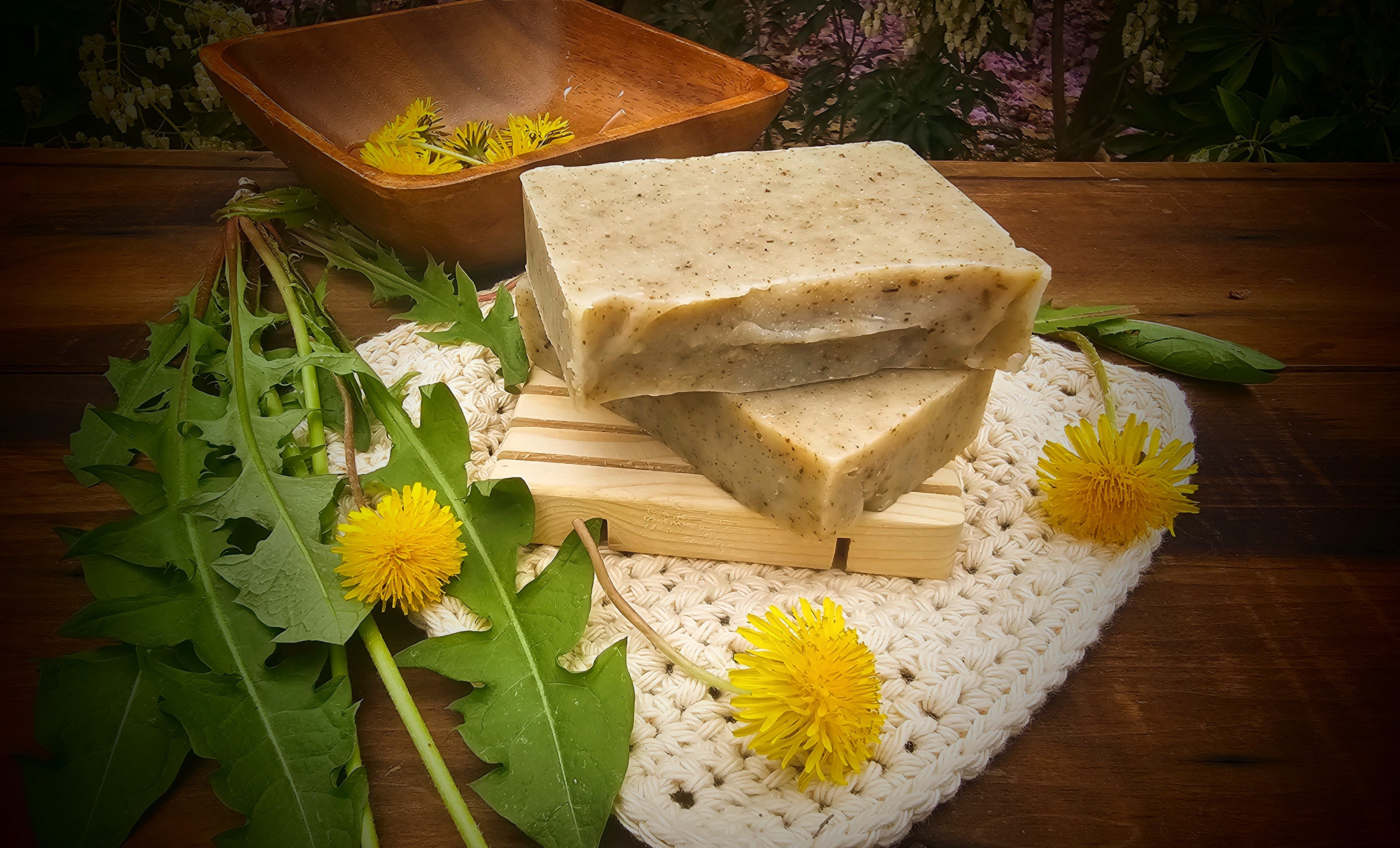 Easy Small-Batch Dandelion Soap Recipe - The Outdoor Apothecary