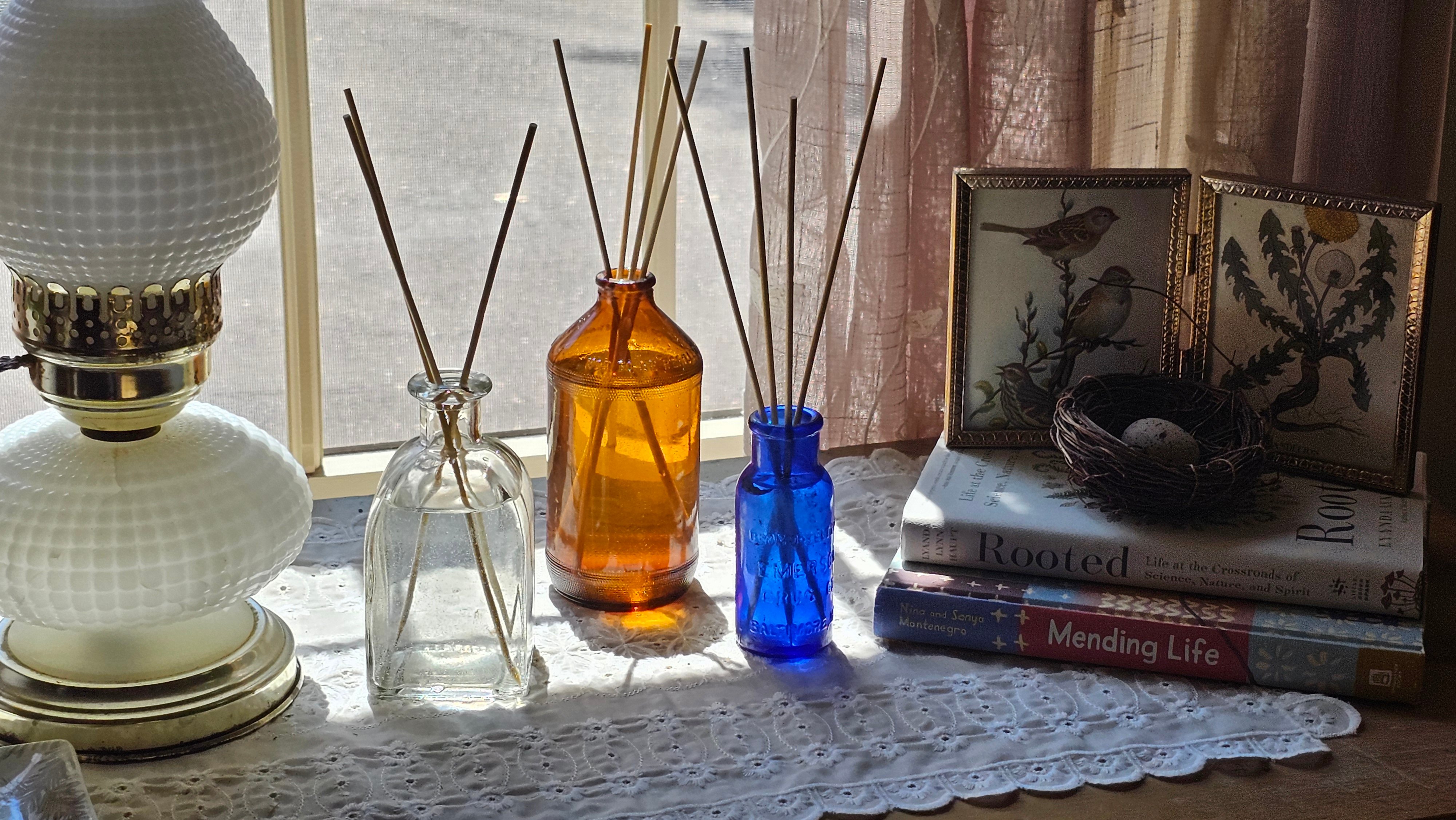 DIY Oil Reed Diffuser: Natural Home Fragrance - The Outdoor Apothecary