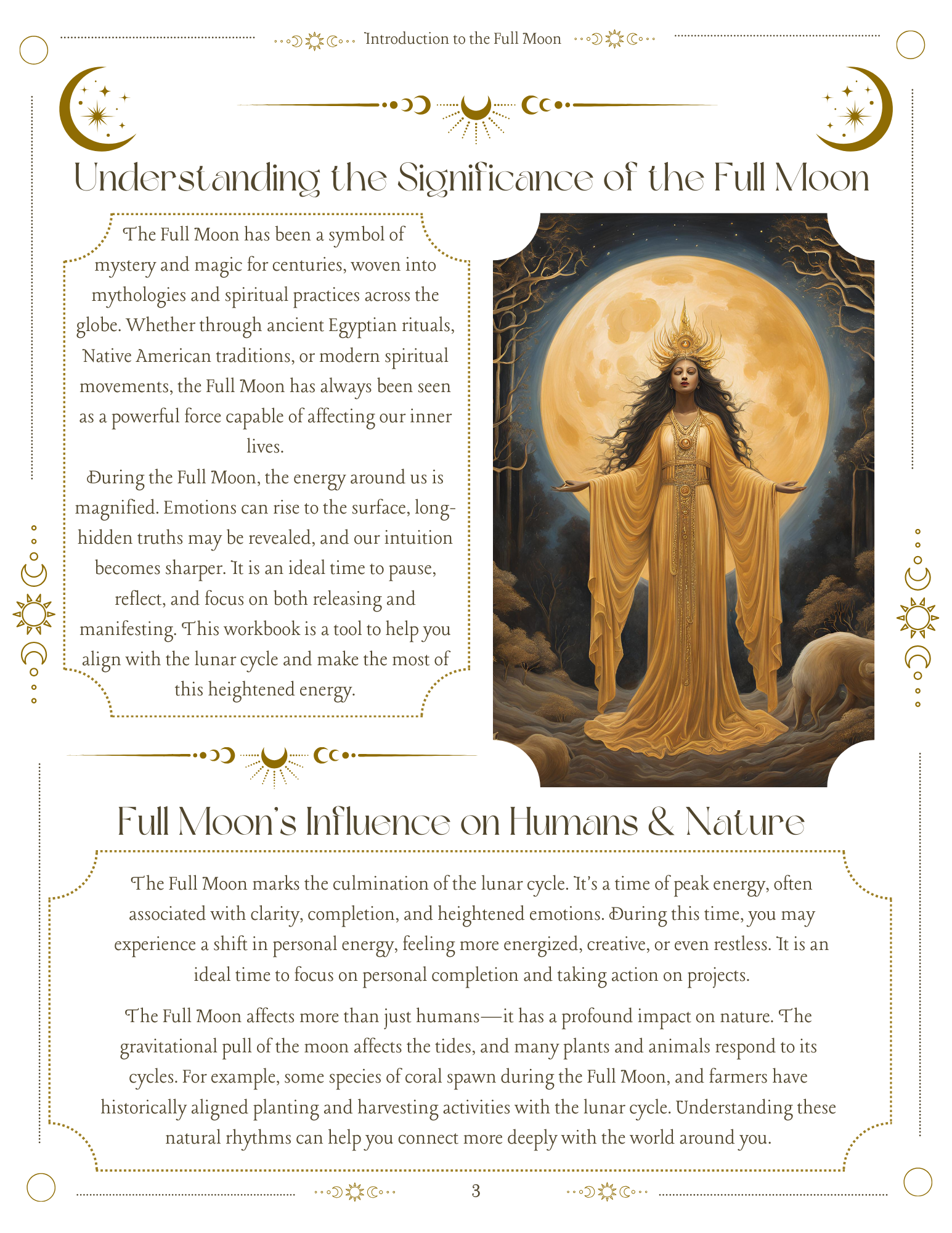 Introducing The Full Moon Journal And Reflection Workbook - The Outdoor ...